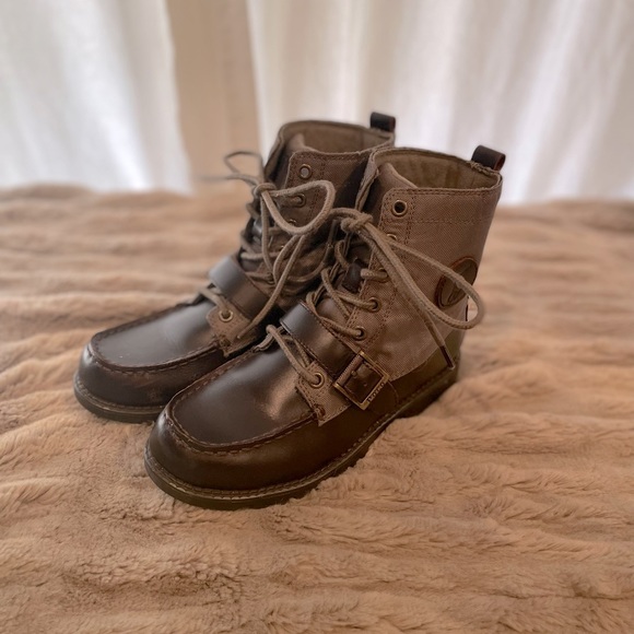 Polo Ralph Lauren | Shoes | Polo Ralph Lauren Greenbrown Canvas Ranger ...